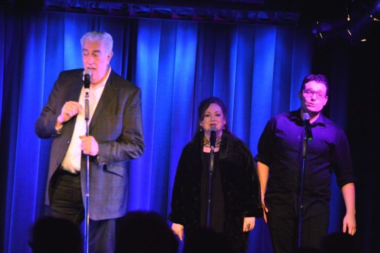 Peter Leavy Celebrates 90th Birthday Royally at Laurie Beechman
